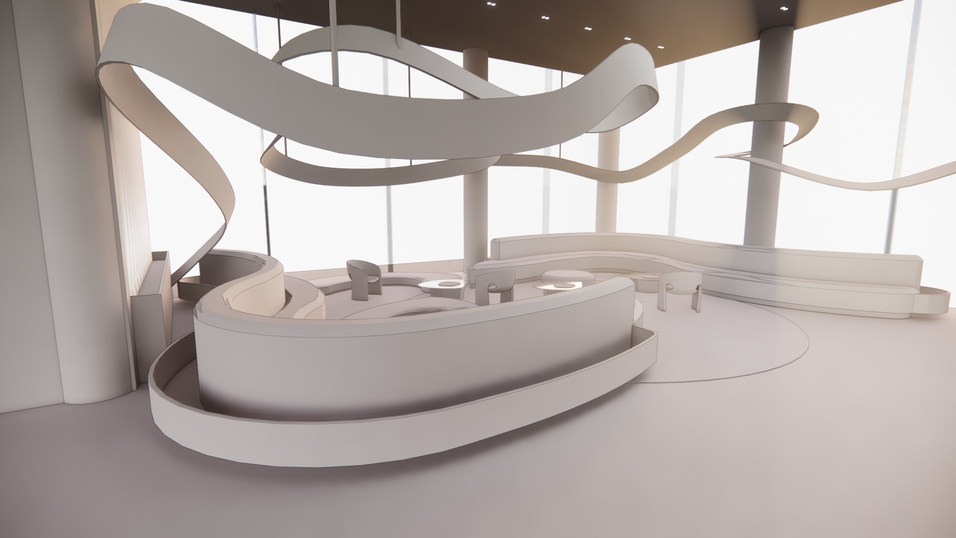 Large Lounge Model - TurboSquid 2168444