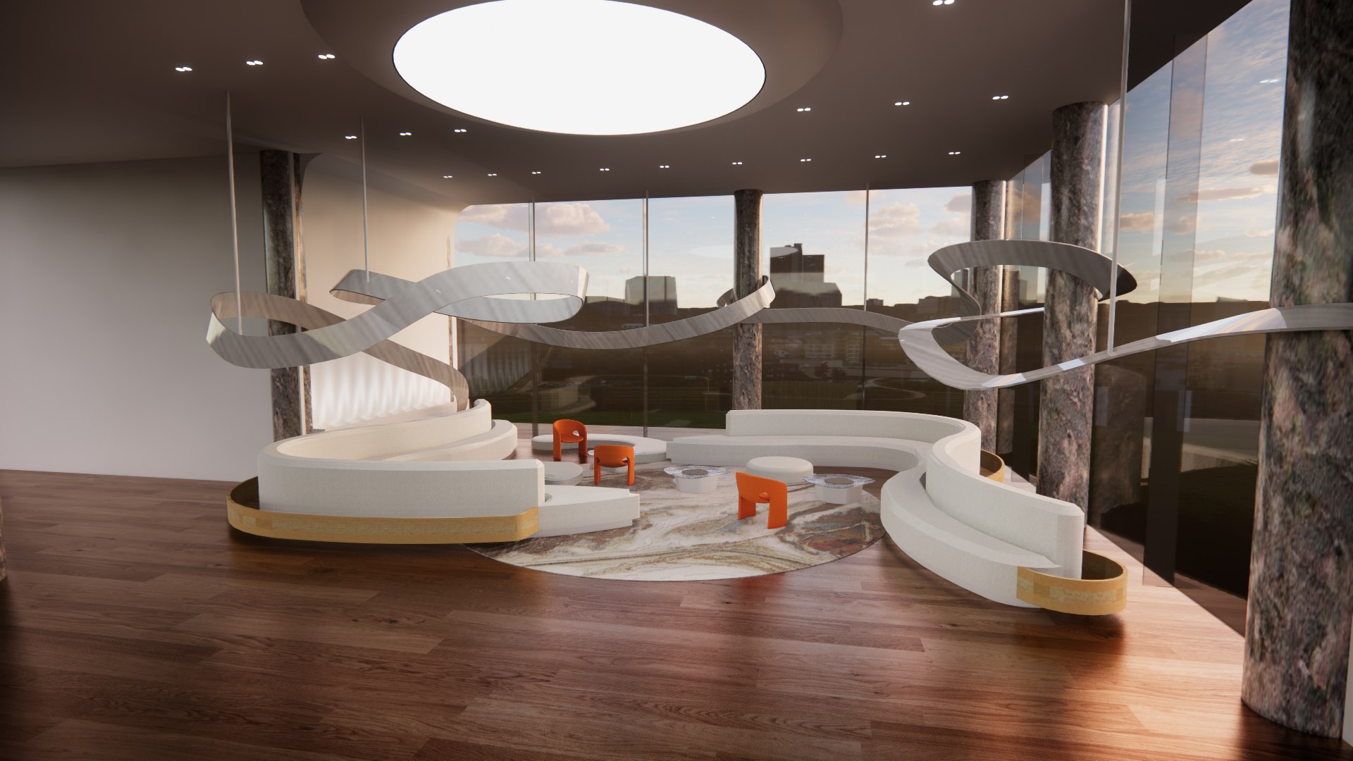 Large Lounge Model - TurboSquid 2168444
