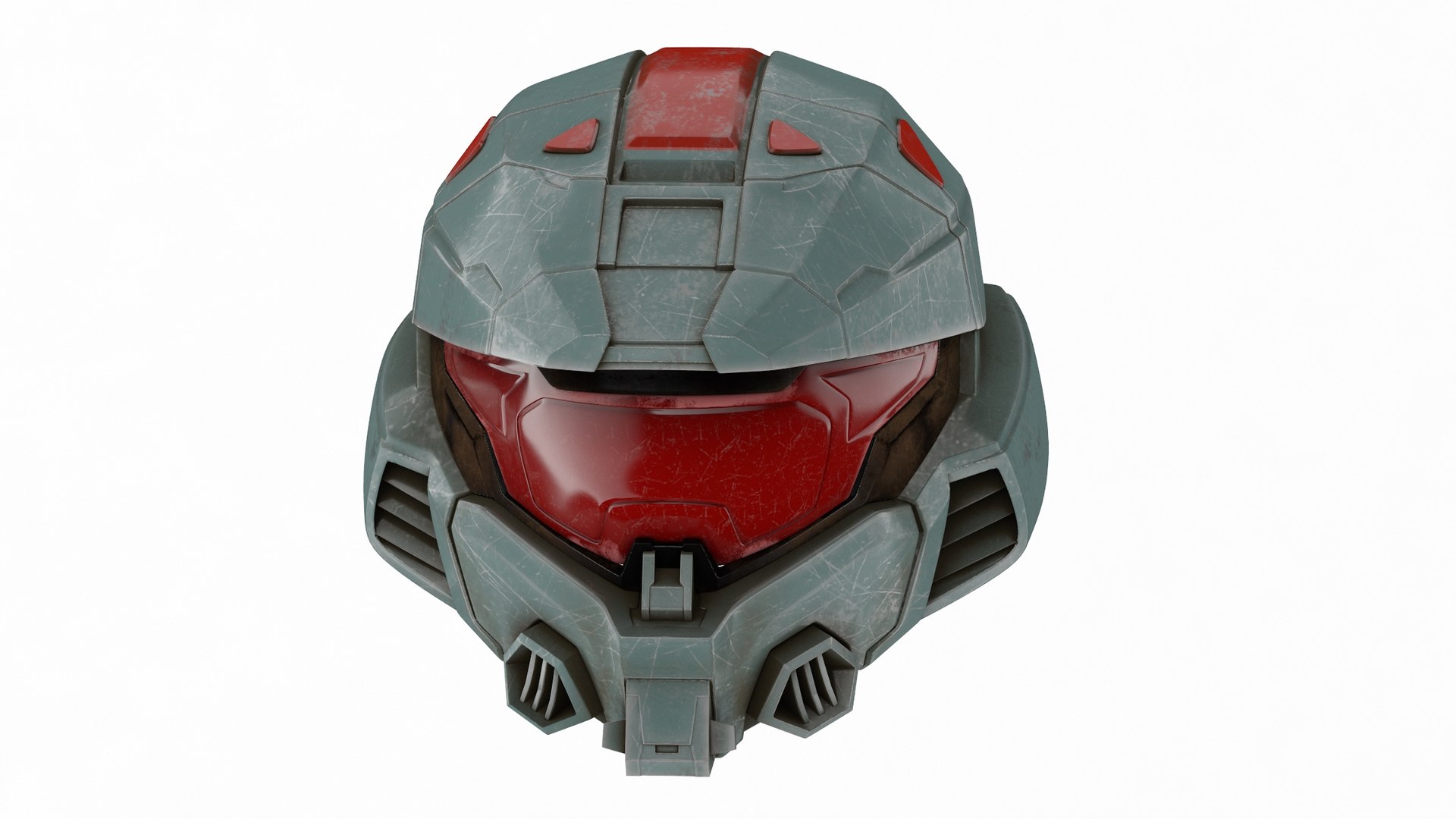 3D Halo SPARTAN Mark VII Gen 3 Helmet PBR Realistic Model - TurboSquid ...