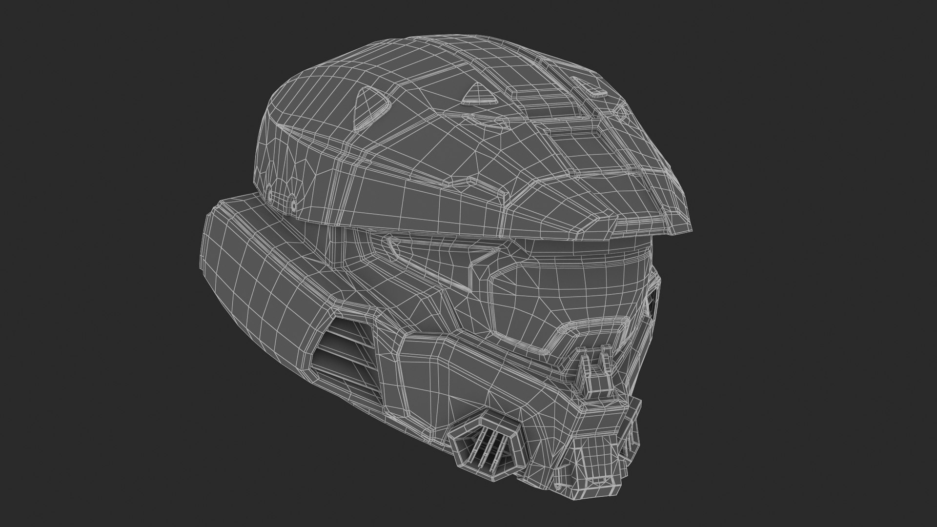 3D Halo SPARTAN Mark VII Gen 3 Helmet PBR Realistic Model - TurboSquid ...