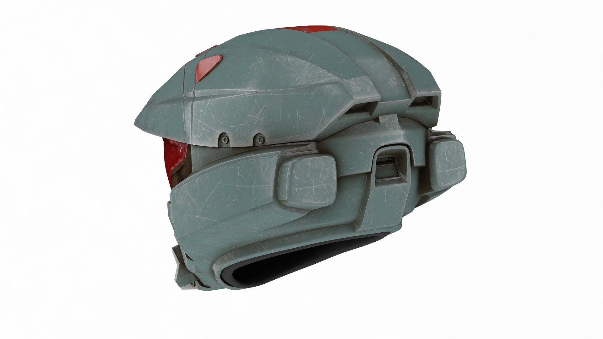 3D Halo SPARTAN Mark VII Gen 3 Helmet PBR Realistic Model - TurboSquid ...