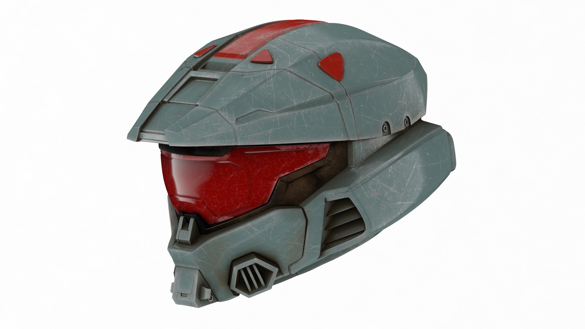 3D Halo SPARTAN Mark VII Gen 3 Helmet PBR Realistic Model - TurboSquid ...