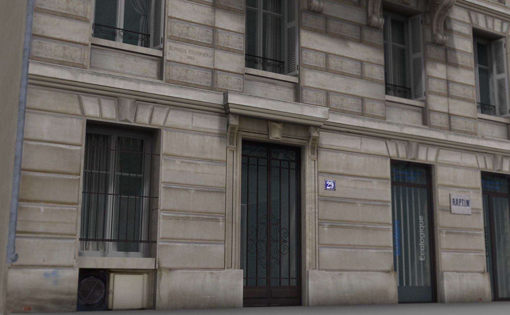 Old paris house model - TurboSquid 1634940