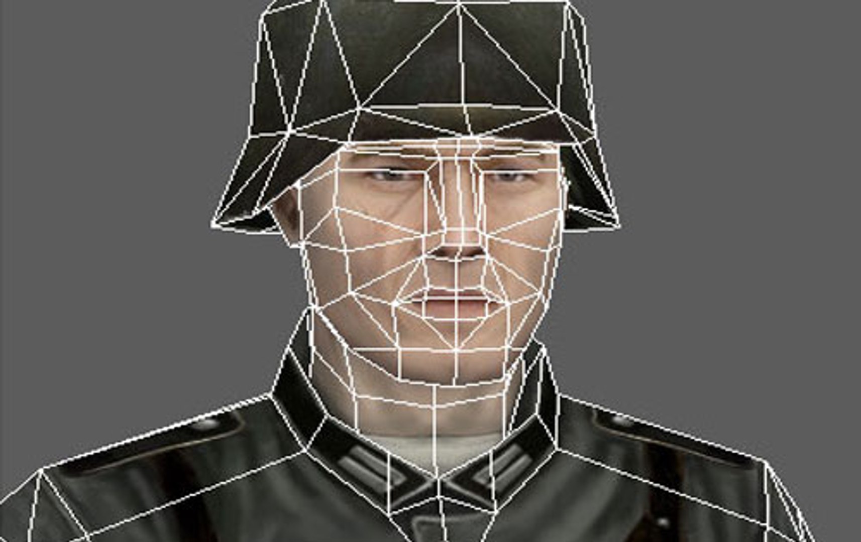 Maya Ww2 German Soldier