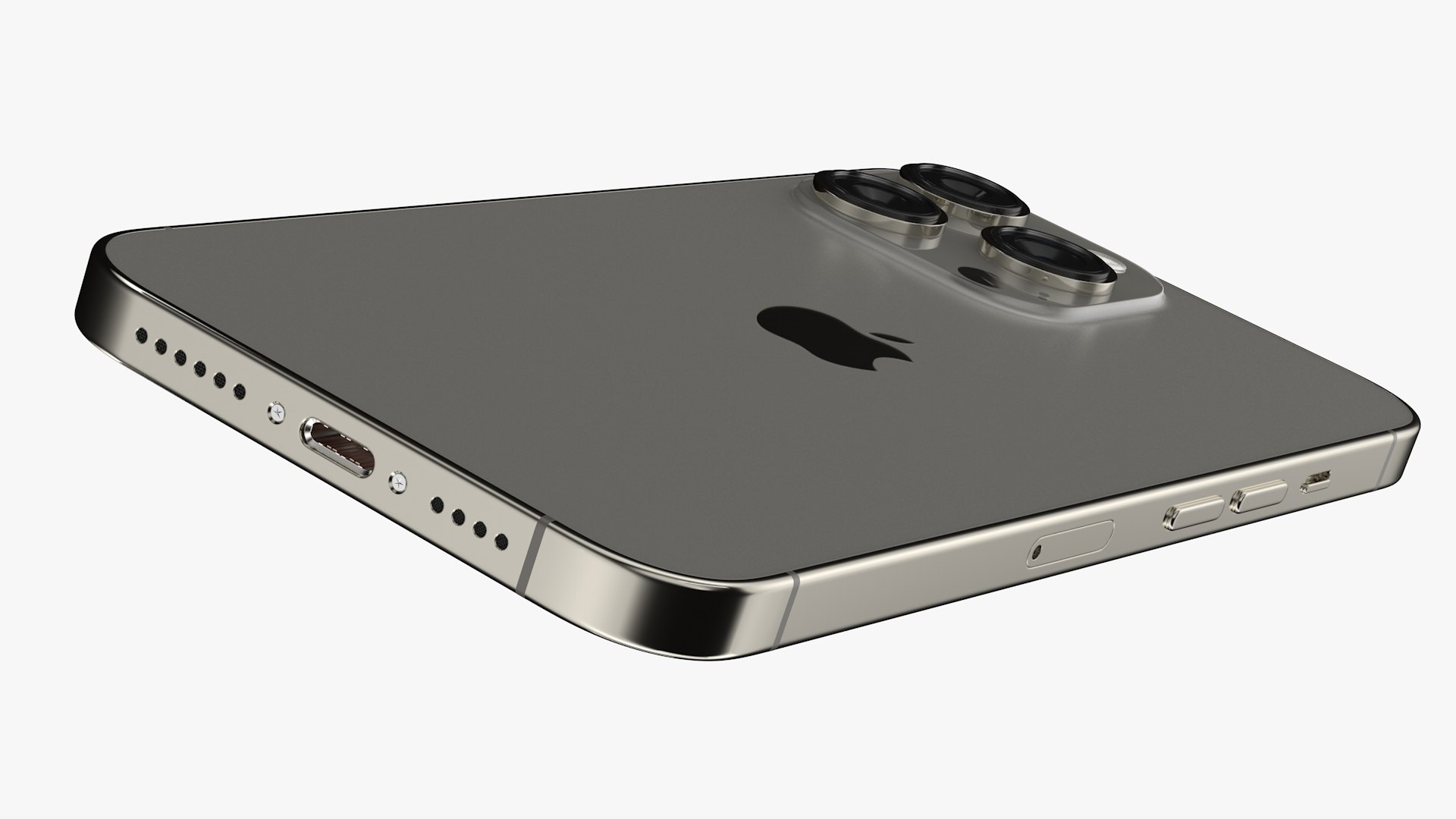 Apple IPhone 13 Pro Graphite Model - TurboSquid 1749636