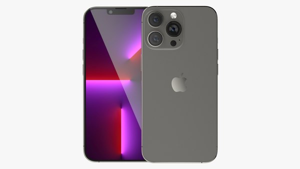 Apple iPhone 13 Pro Graphite model - TurboSquid 1749636