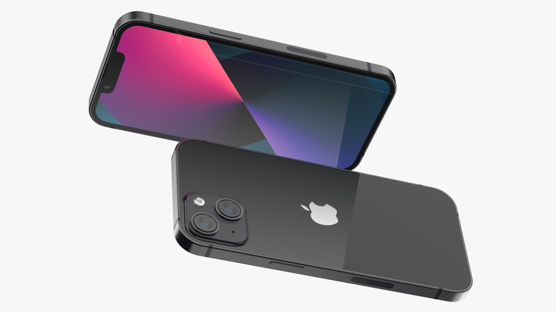 Apple IPhone 13 Pro Graphite Model - TurboSquid 1749636