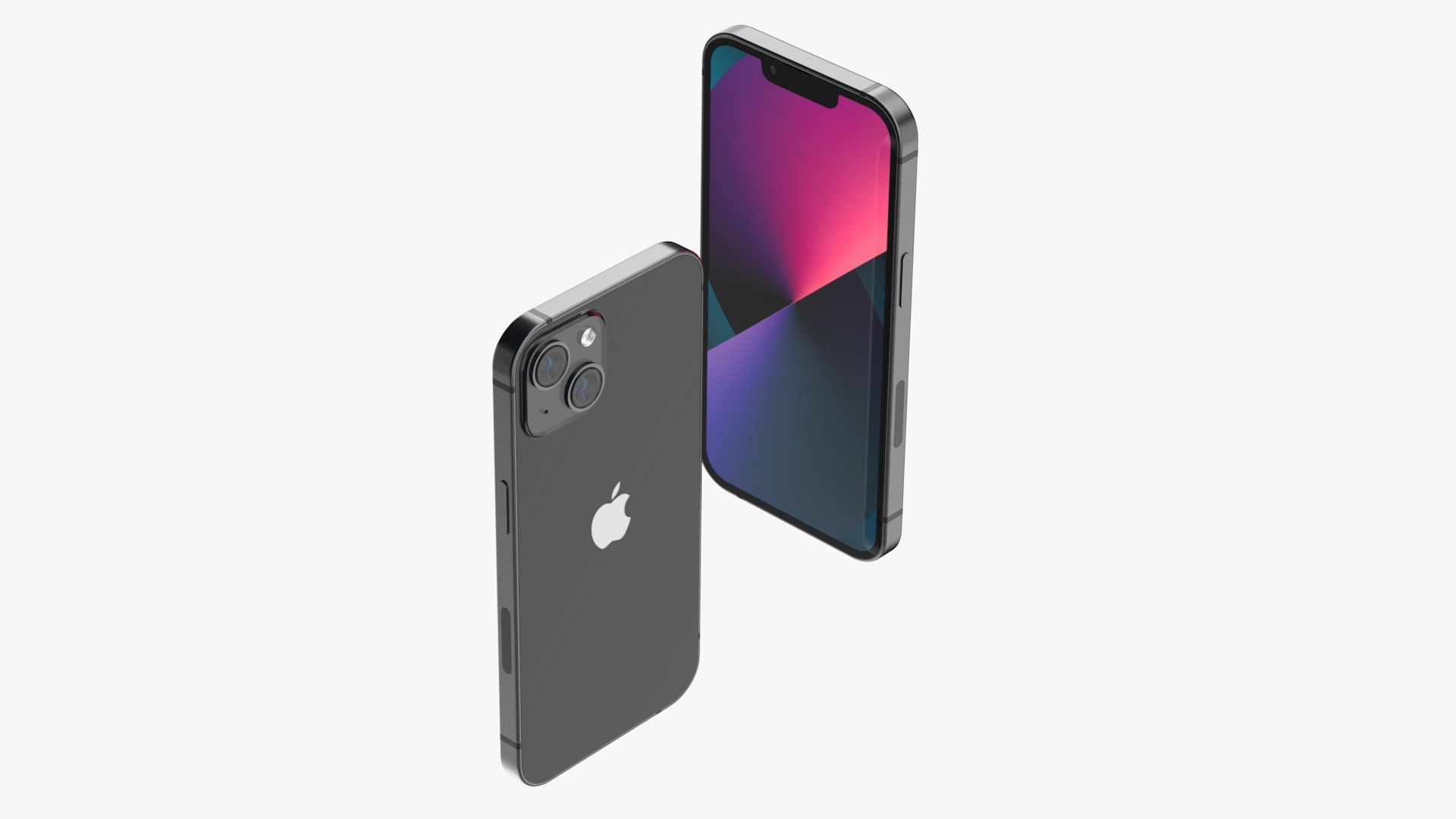 Apple IPhone 13 Pro Graphite Model - TurboSquid 1749636