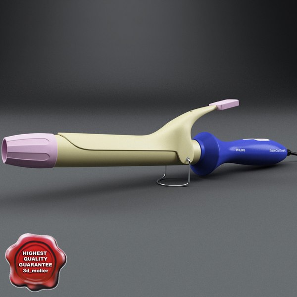Curling Iron 3D Models for Download | TurboSquid