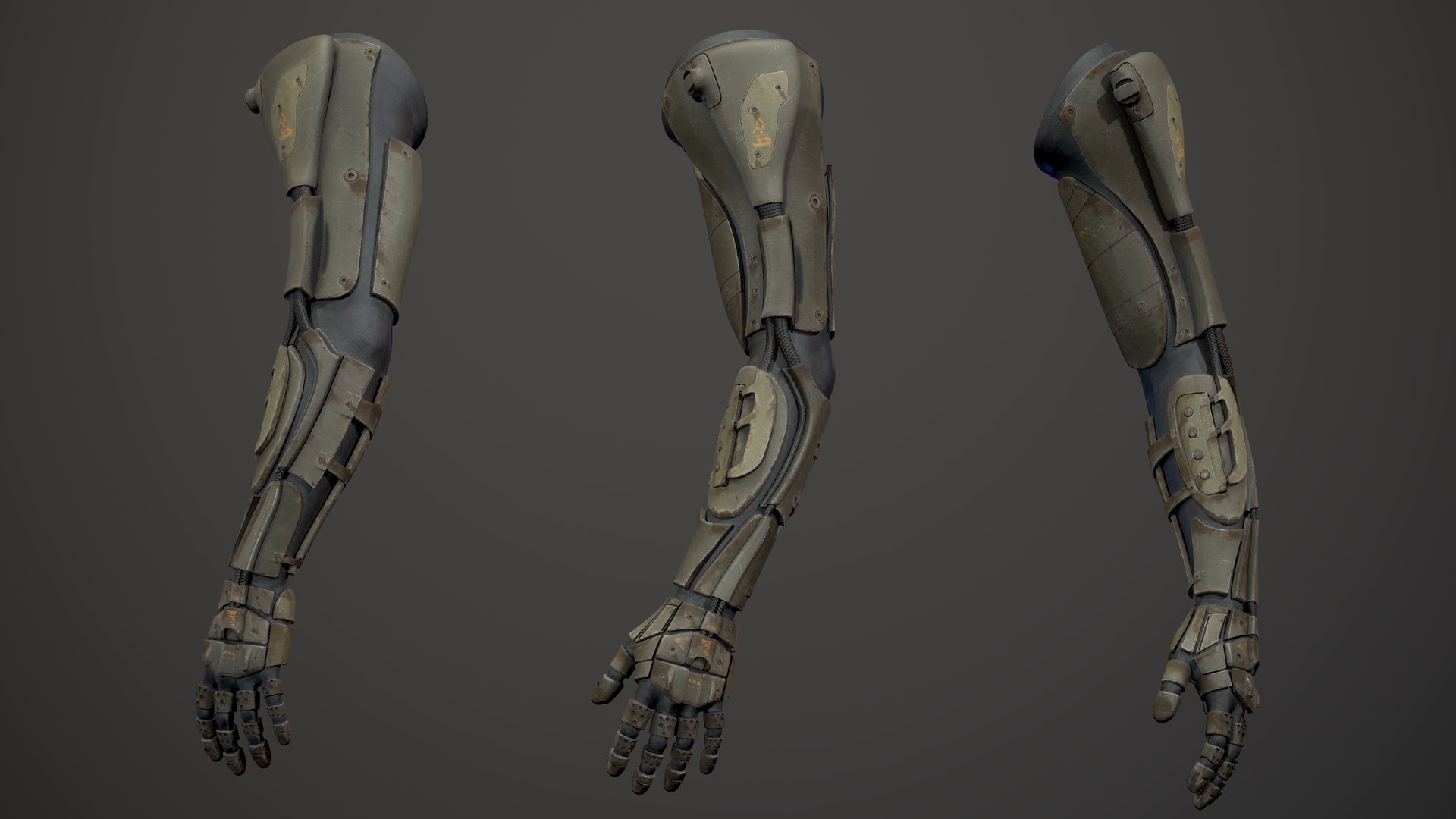 Tactical arm 3D model - TurboSquid 1893917