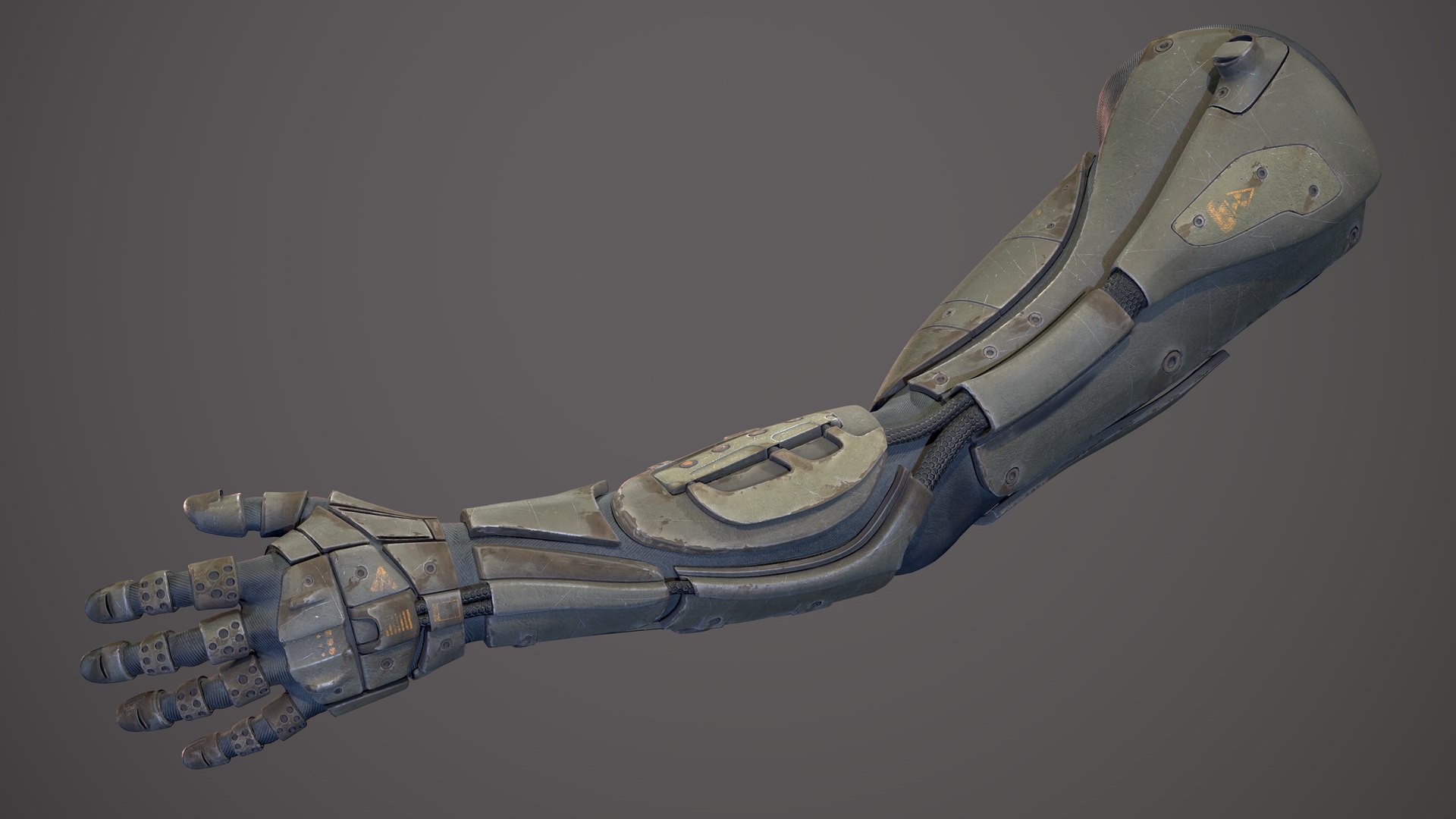 Tactical arm 3D model - TurboSquid 1893917