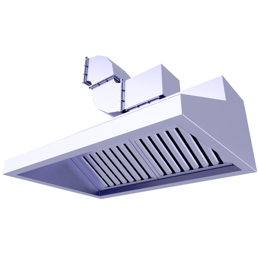 3D Restaurant Commercial Kitchen Chimney 3D Model 21 - TurboSquid 1779391