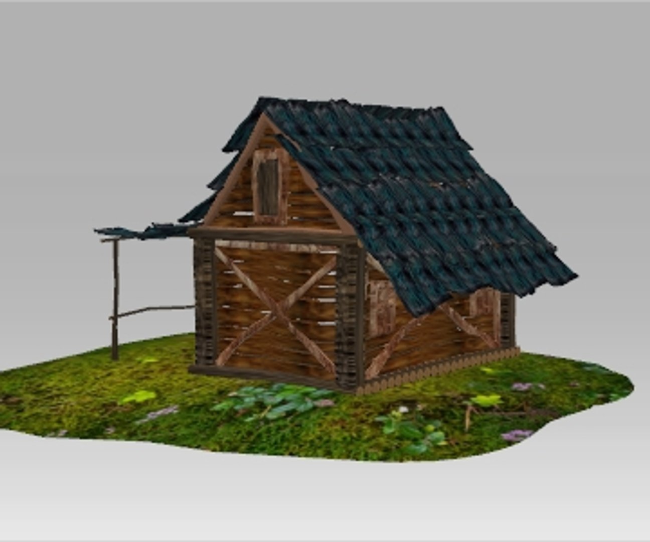 3d Shack Model
