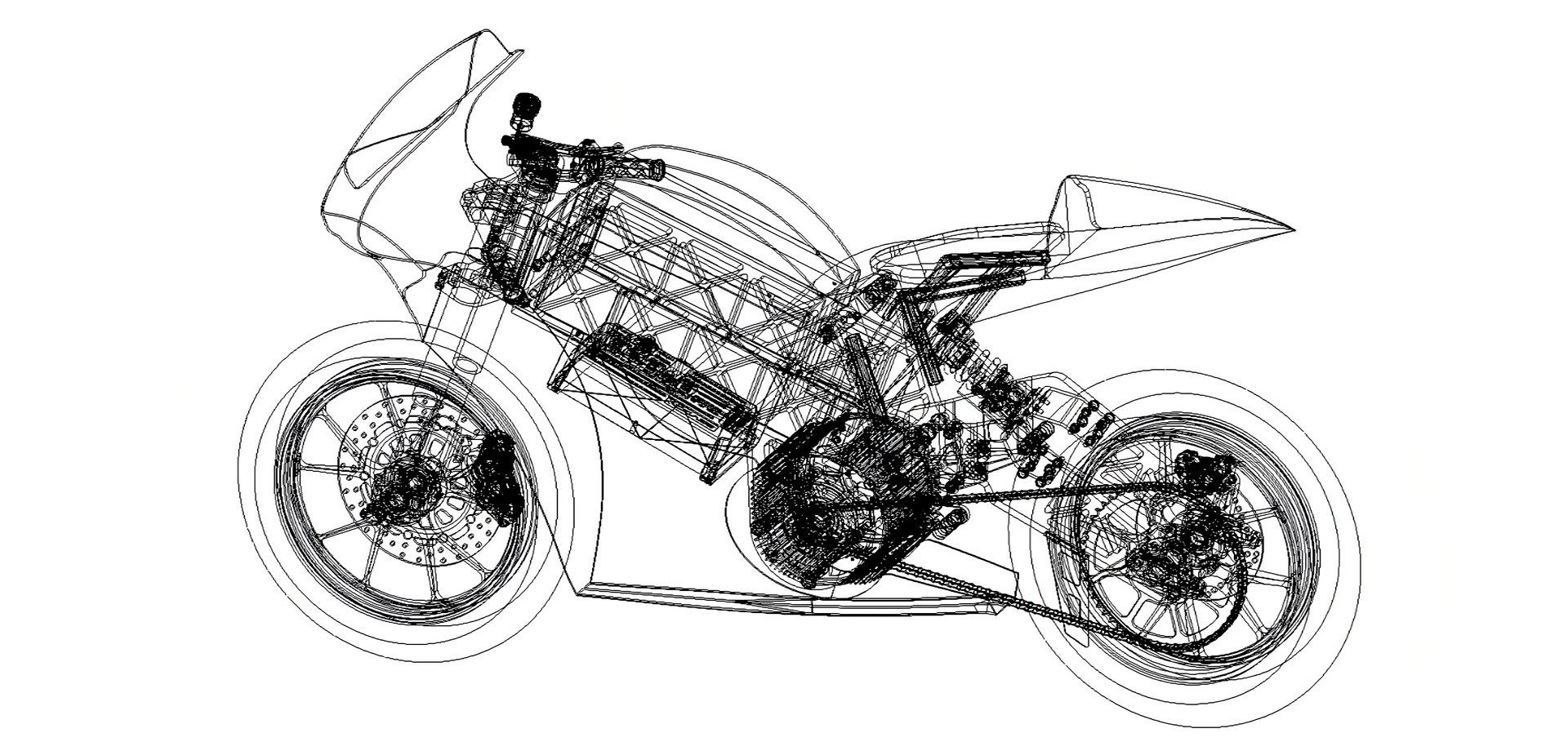 3D Electric Racing Motorcycle Model - TurboSquid 2002554