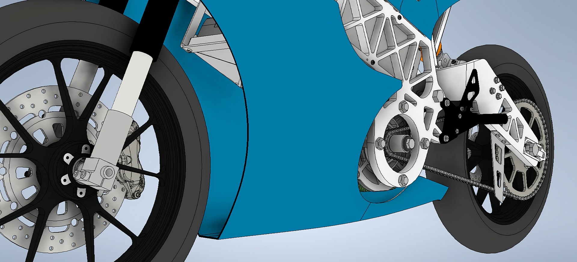 3D Electric Racing Motorcycle Model - TurboSquid 2002554