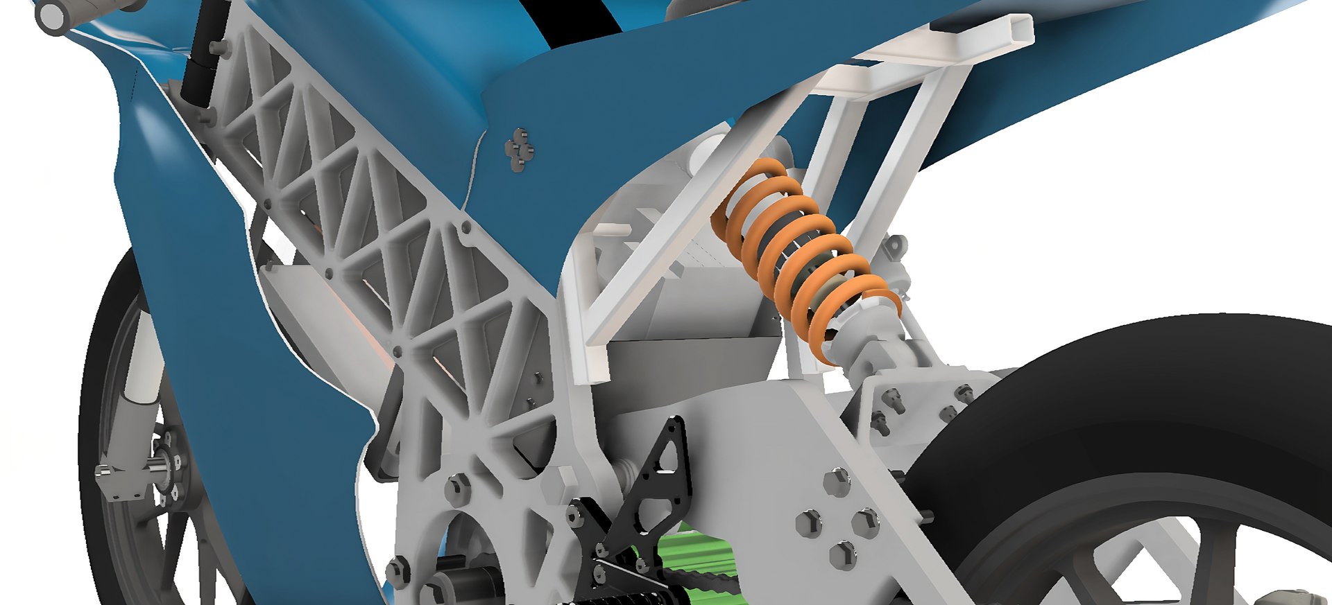 3D Electric Racing Motorcycle Model - TurboSquid 2002554