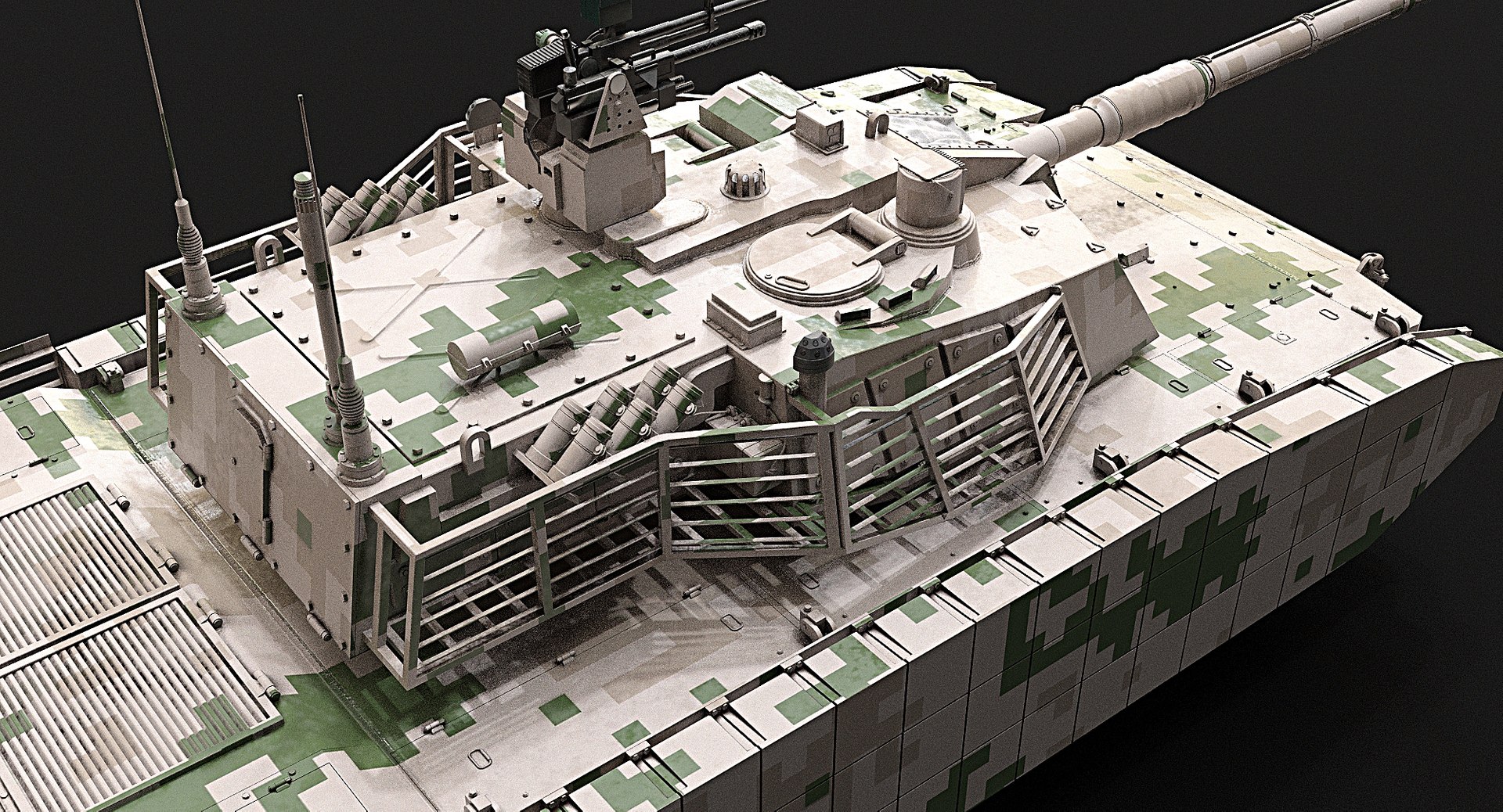 Vt-5 Main Battle 3D Model - TurboSquid 1395959