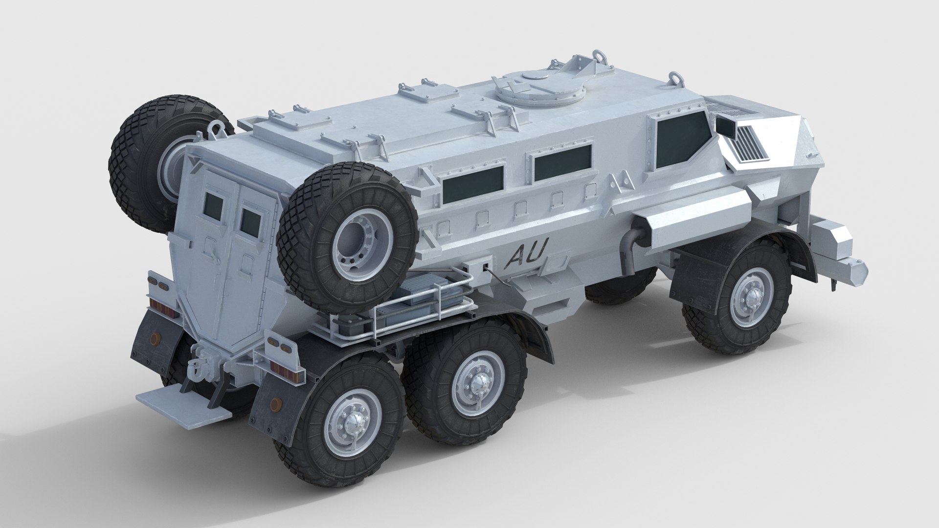 Casspir Mk II Mine Resistant Ambush Protected Vehicle 3D Model ...