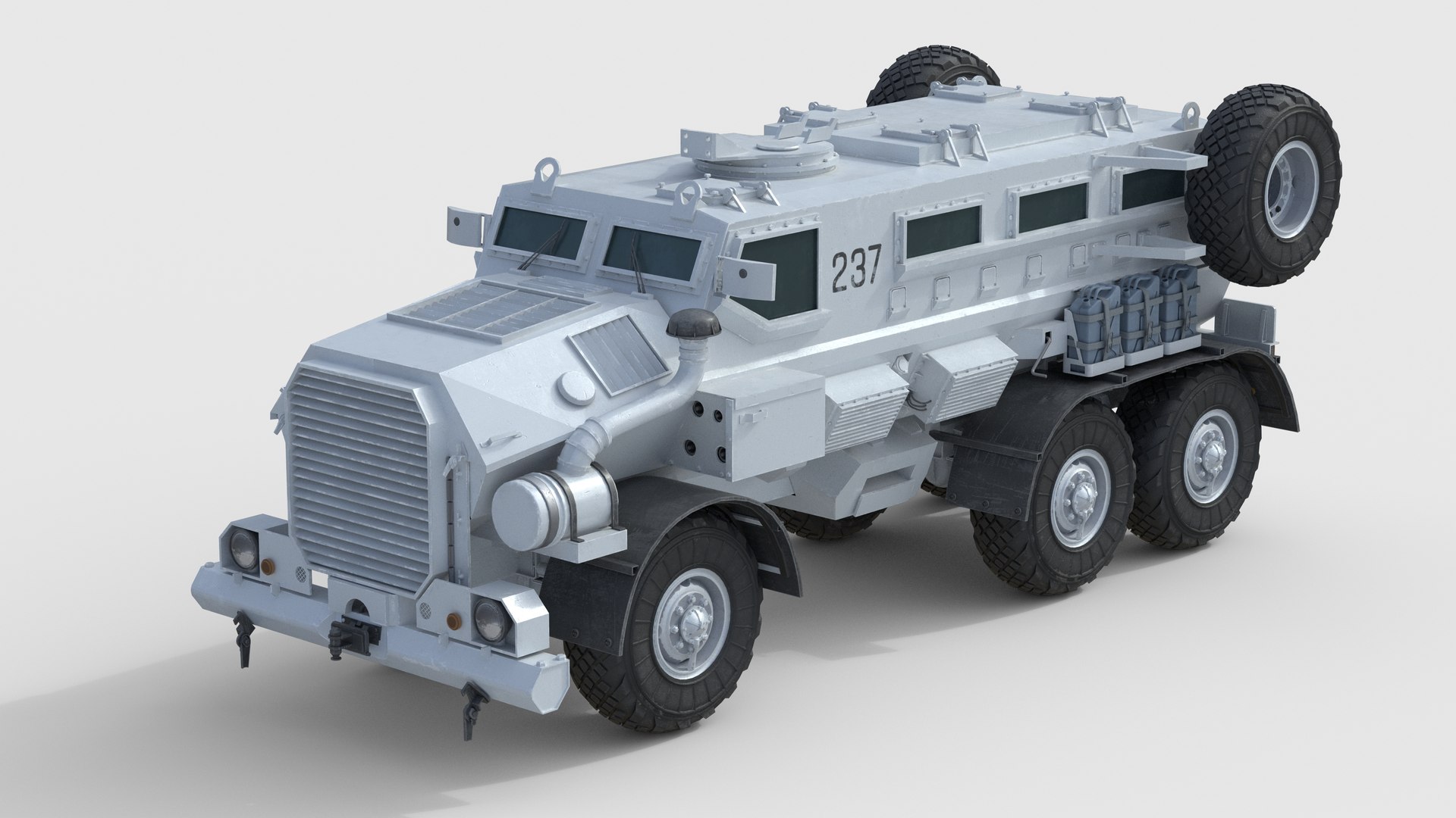 Casspir Mk II Mine Resistant Ambush Protected Vehicle 3D Model ...