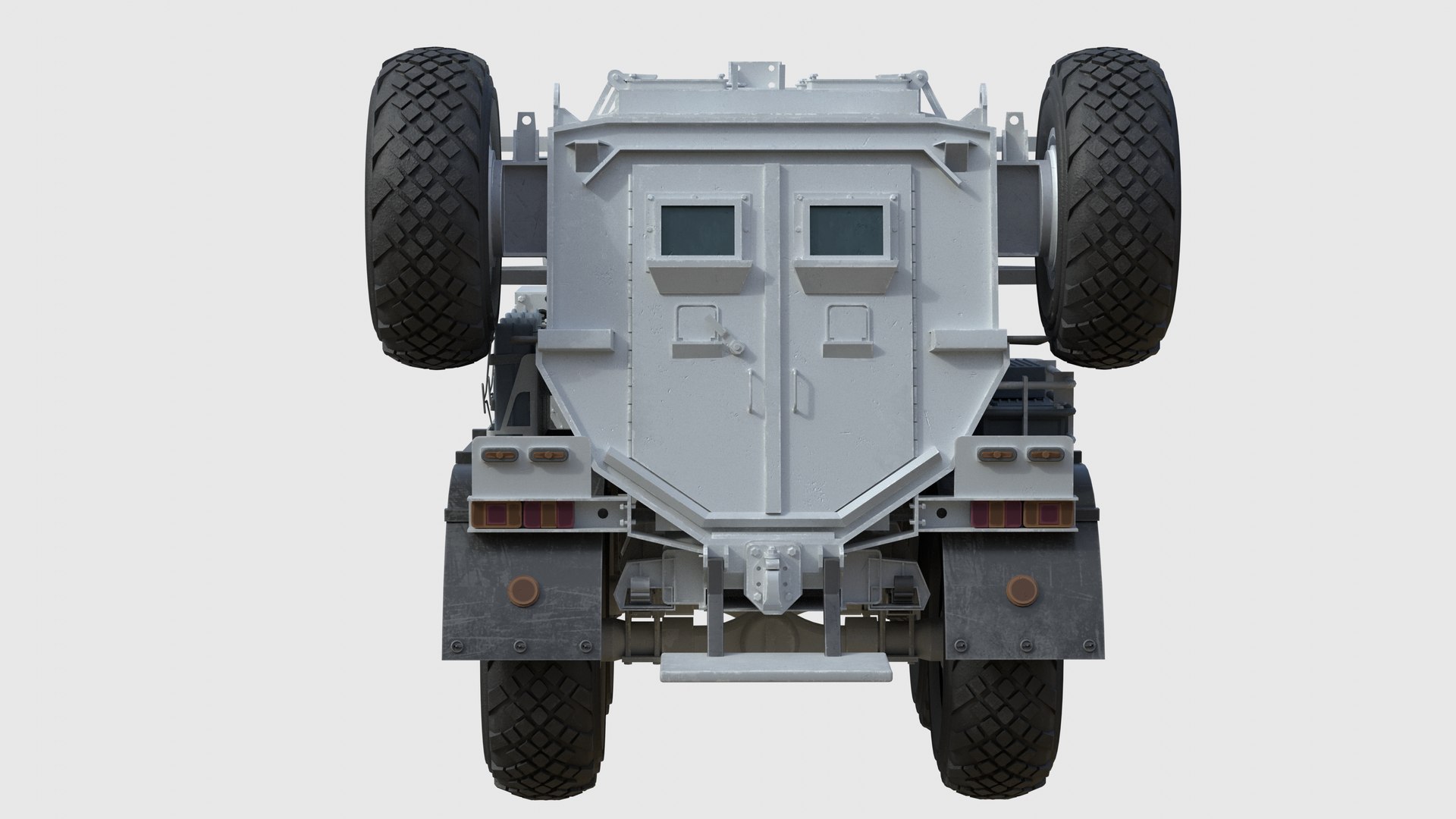 Casspir Mk II Mine Resistant Ambush Protected Vehicle 3D Model ...