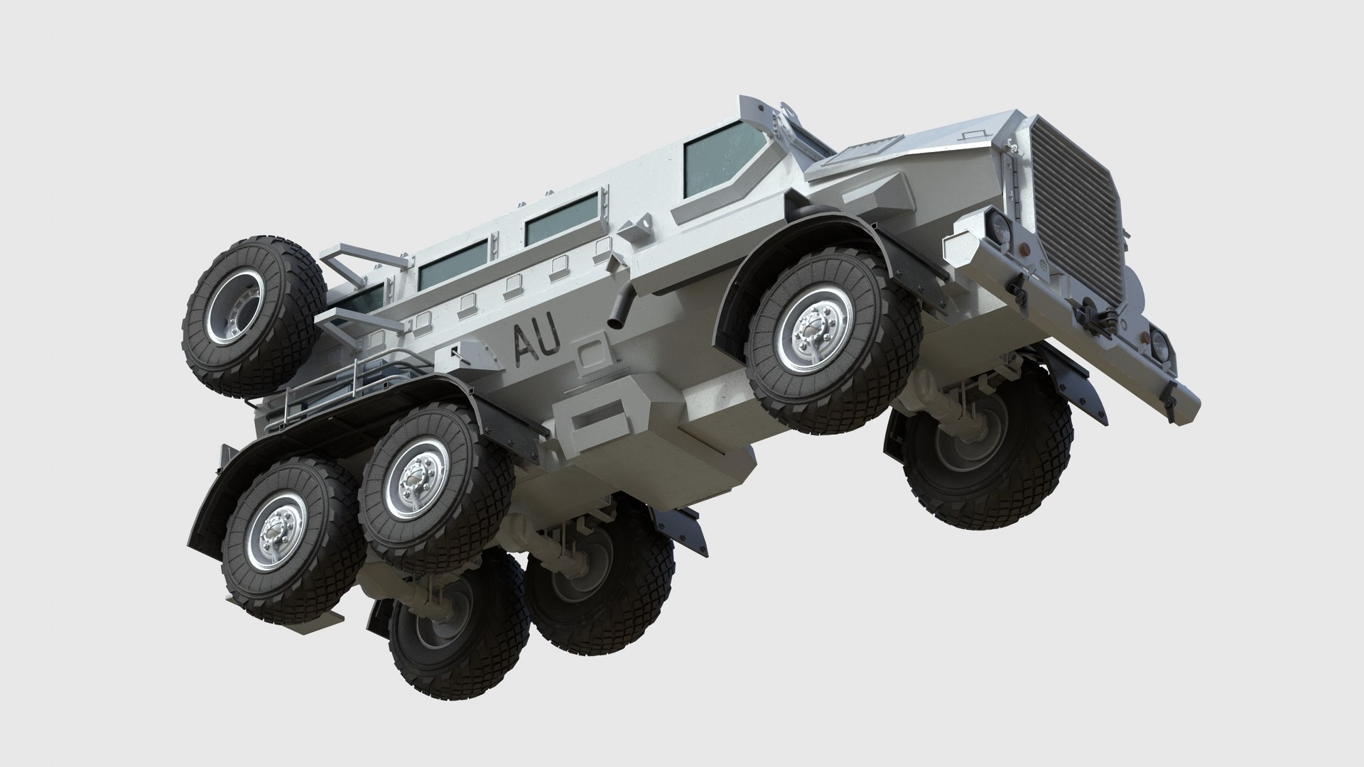 Casspir Mk II Mine Resistant Ambush Protected Vehicle 3D Model ...
