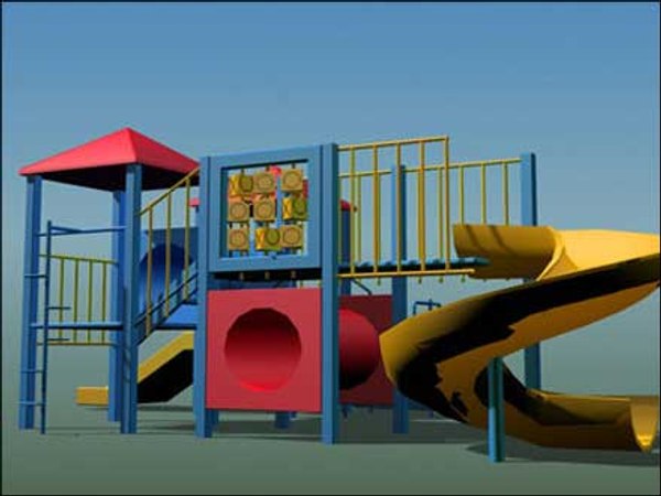 3d model playground play