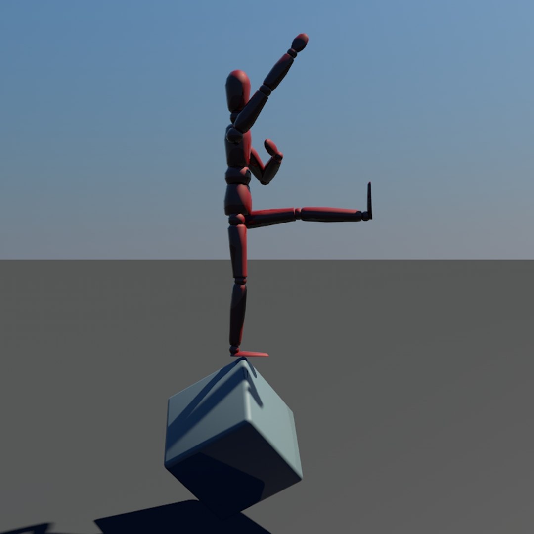 Stick Man 3d Model