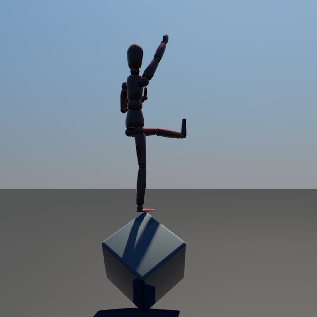 Stick Man 3d Model