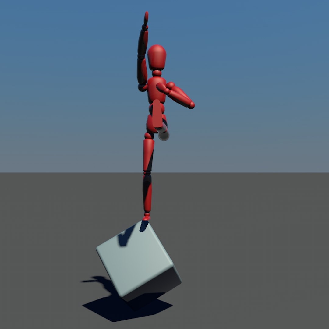 Stick Man 3d Model