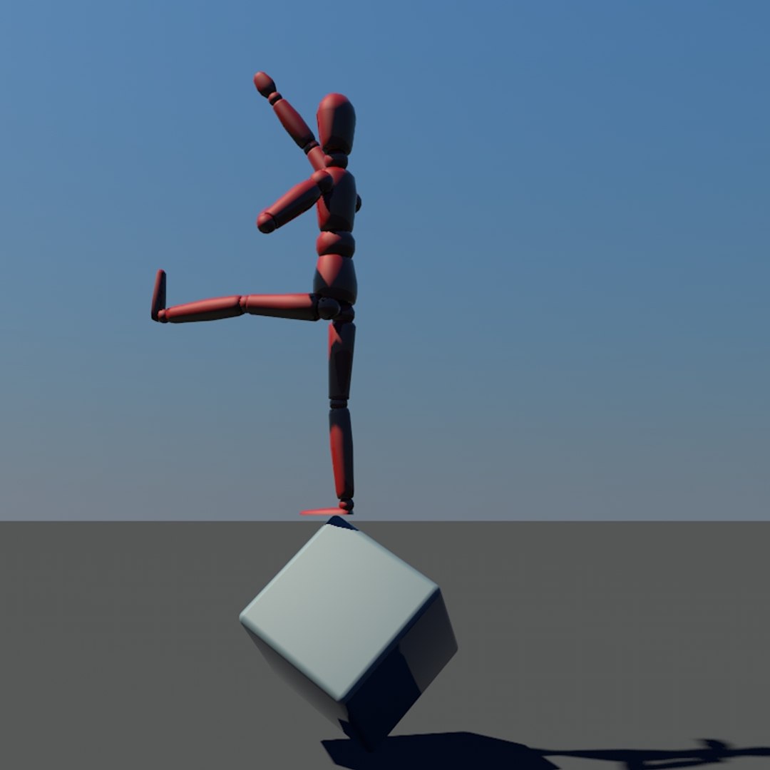 Stick Man 3d Model