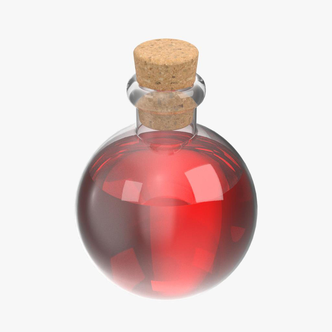 3D Spherical Potion Flask - TurboSquid 1480275