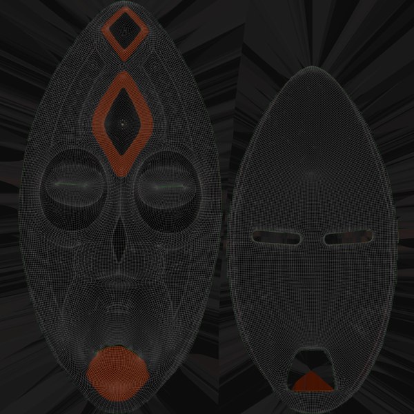 3D African Mask Collection model - TurboSquid 1738031