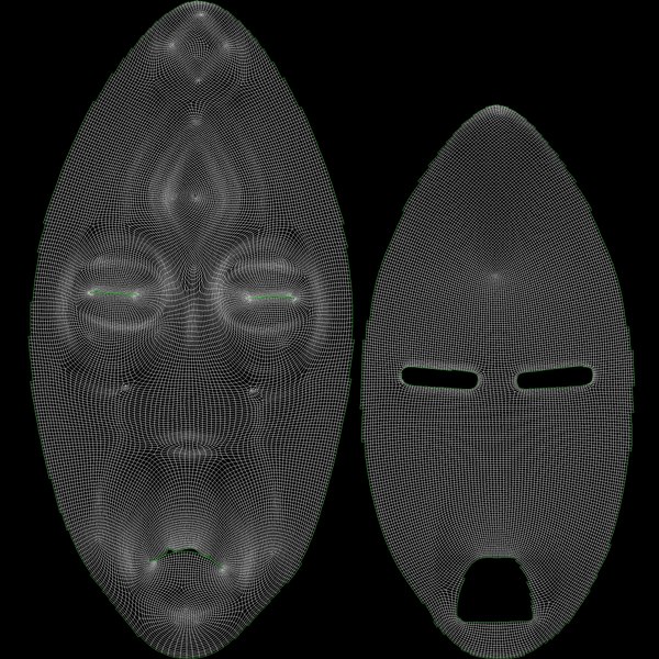 3D African Mask Collection model - TurboSquid 1738031