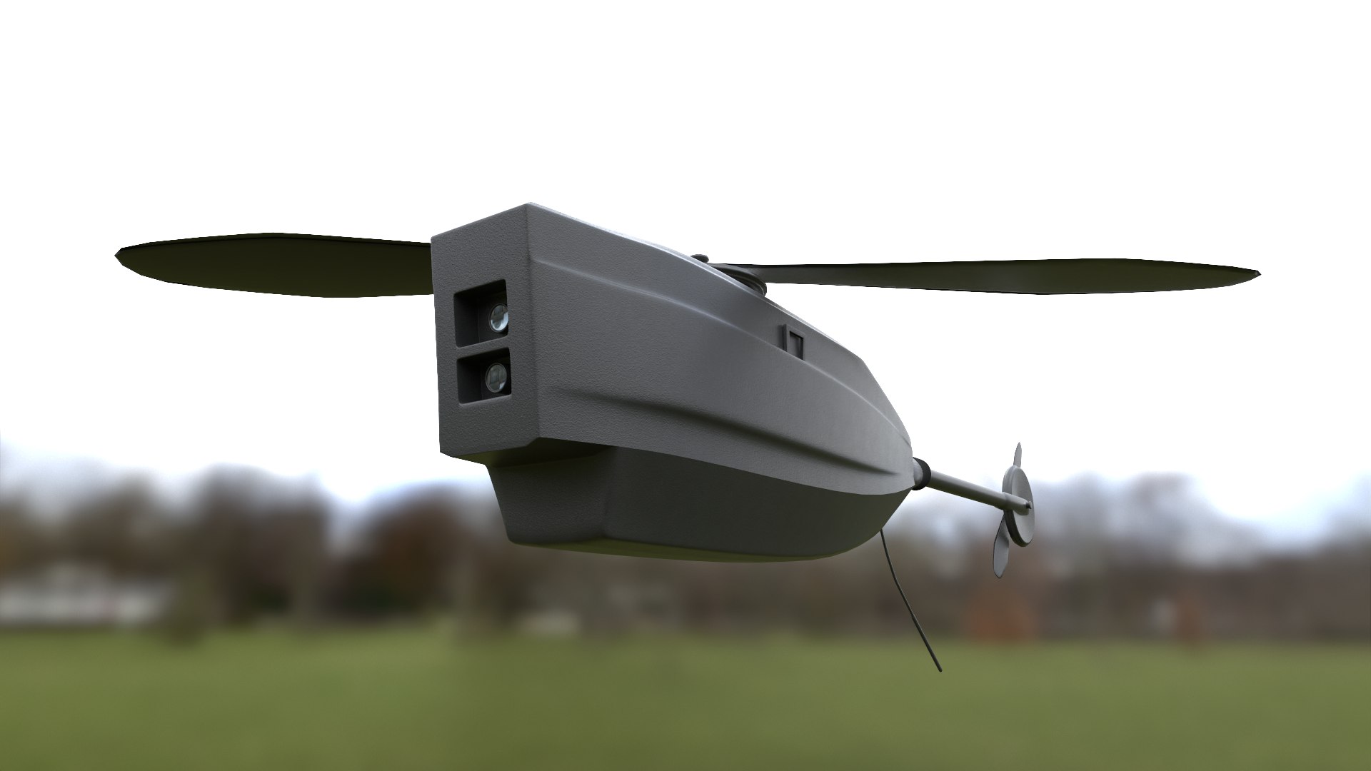 3D Model Black Hornet Nano UAV Micro Drone - TurboSquid 1894632