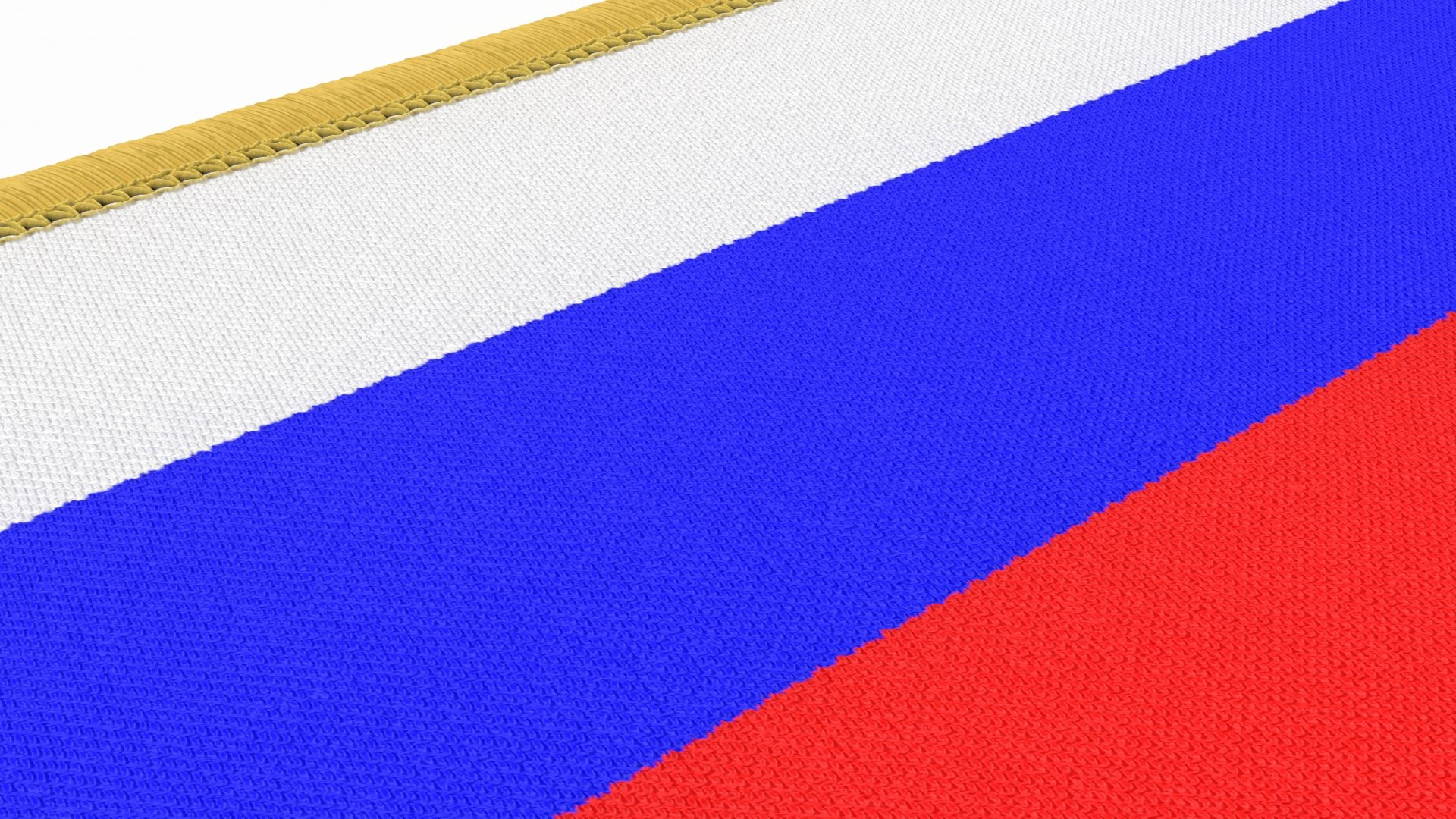 3D Russia Flag Patch Model - TurboSquid 2249954
