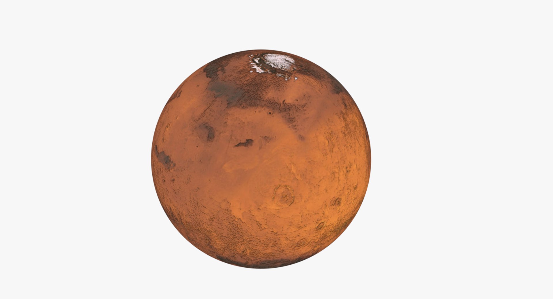 Mars model - TurboSquid 1292956