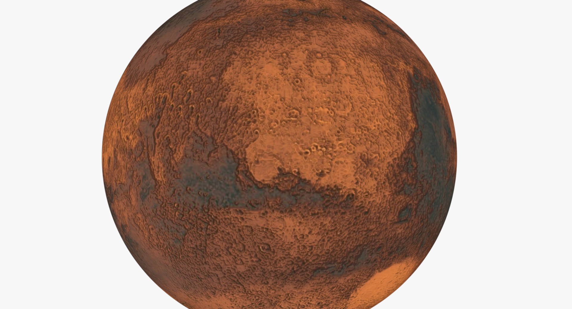 Mars model - TurboSquid 1292956
