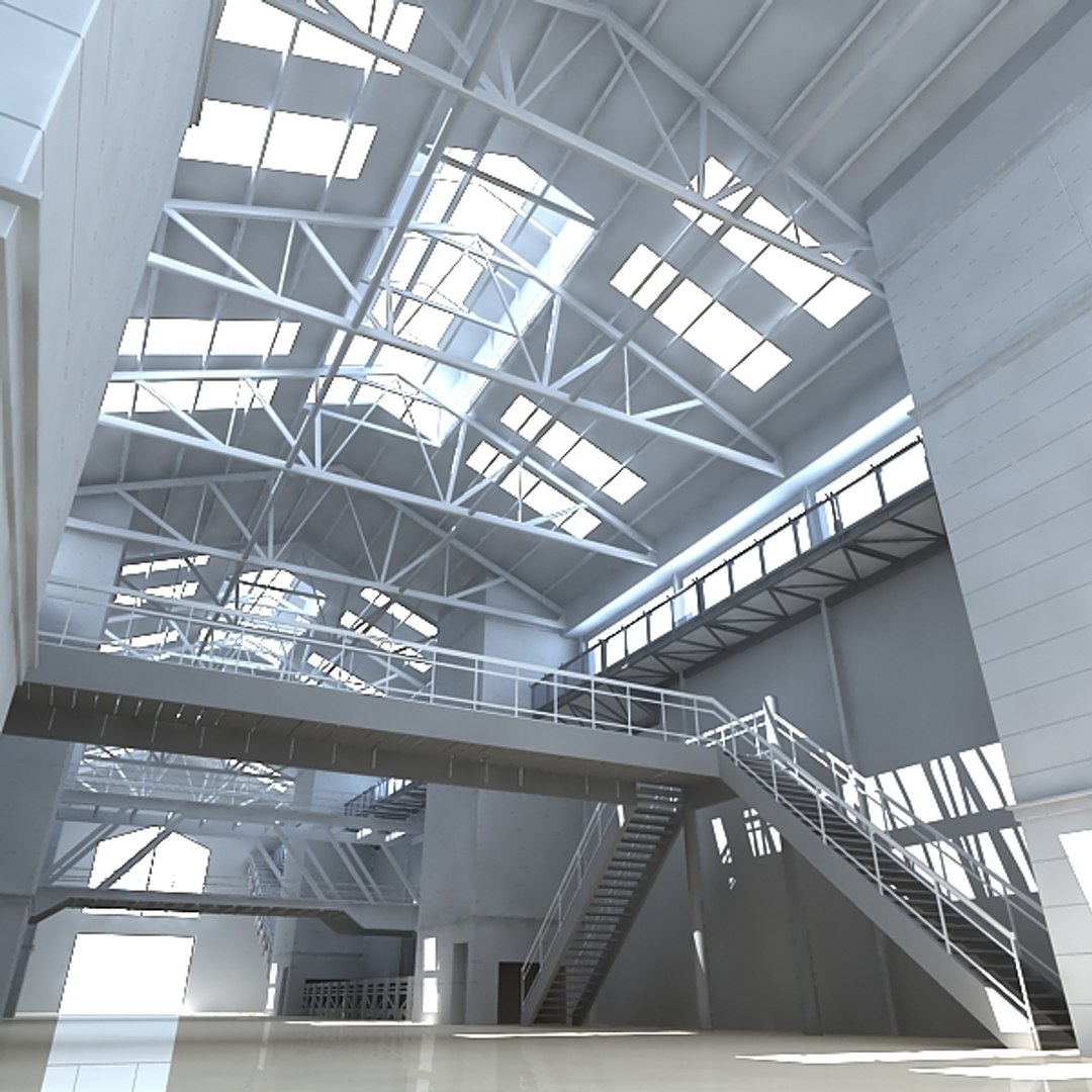 3d Model Of Architectural Interior