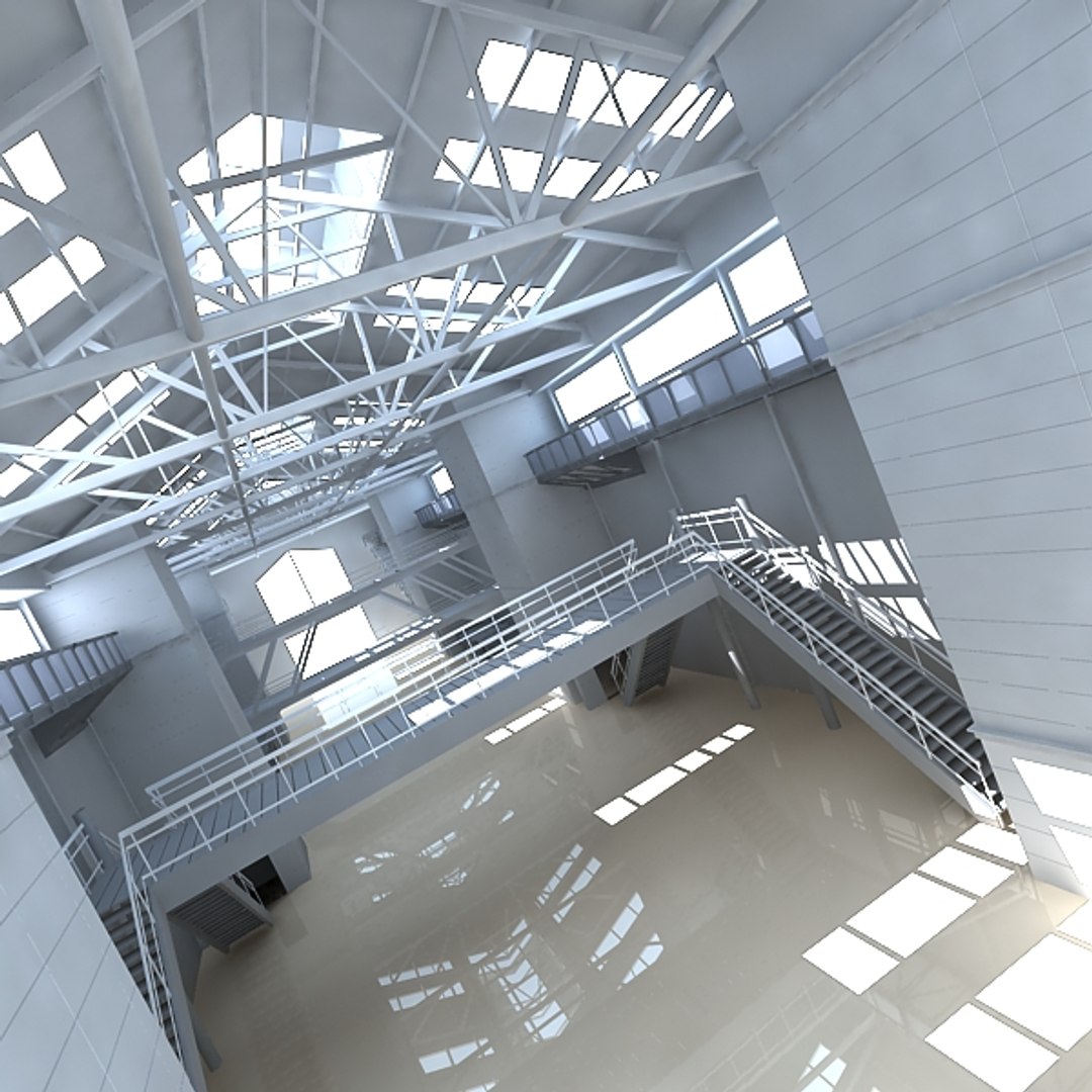 3d Model Of Architectural Interior