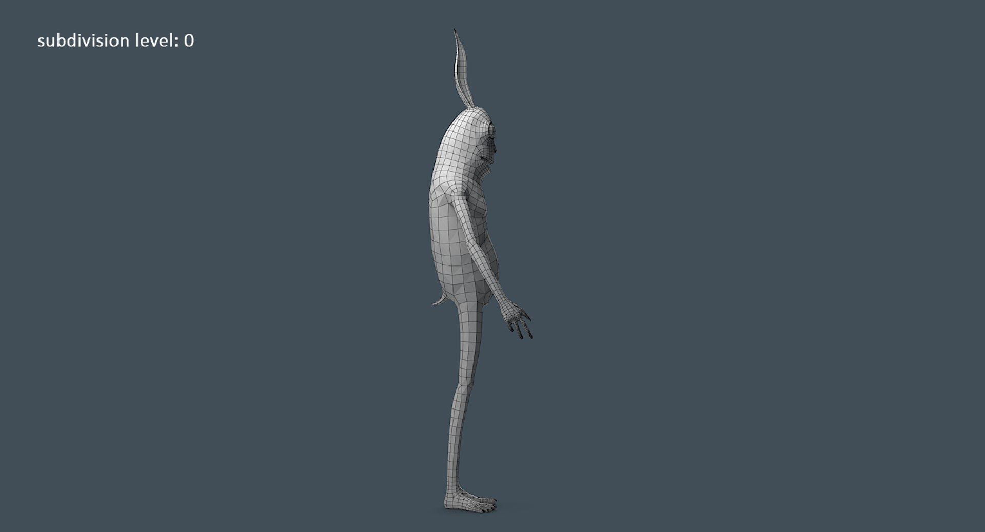 3D Creature Rabbit - TurboSquid 1359286