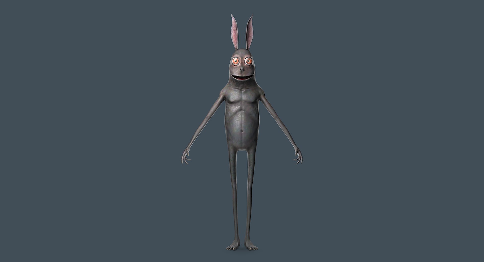 3D Creature Rabbit - TurboSquid 1359286