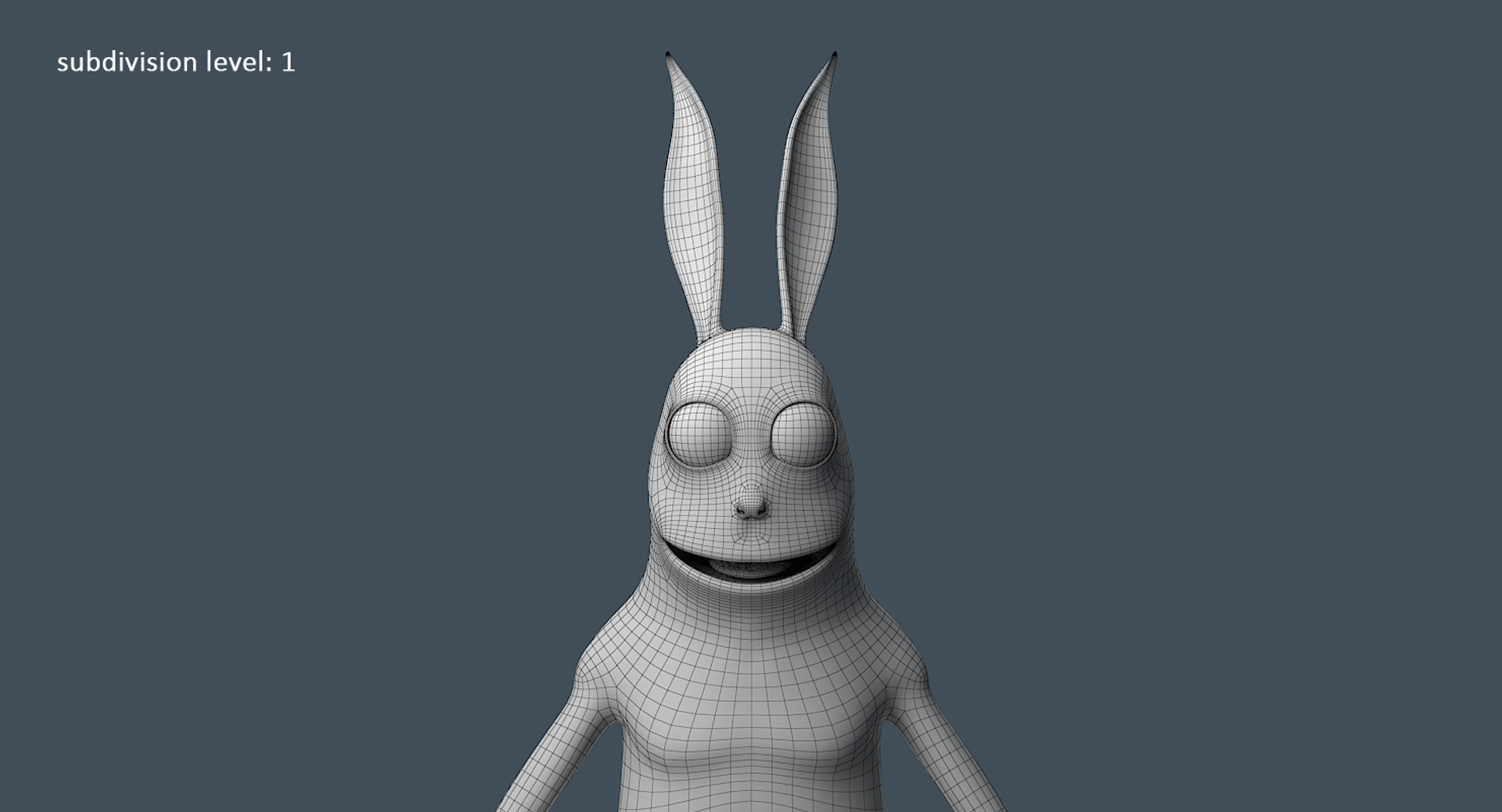 3D Creature Rabbit - TurboSquid 1359286