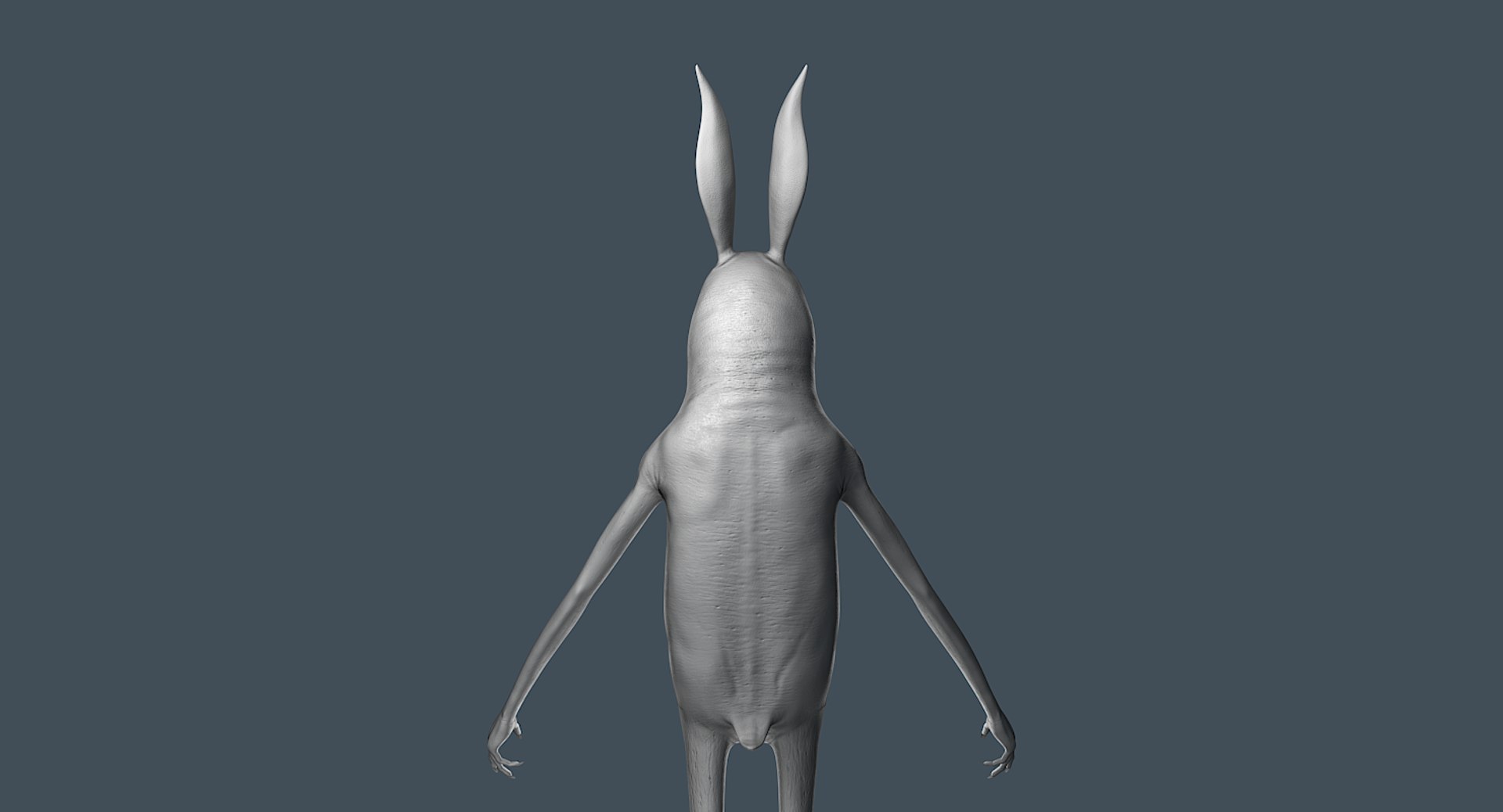 3D creature rabbit - TurboSquid 1359286