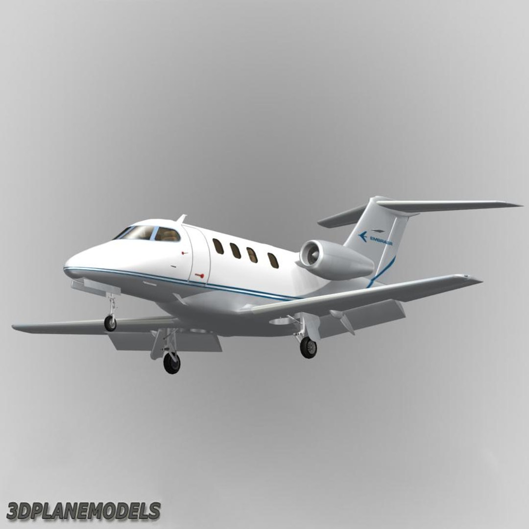 3d model embraer phenom 100 private