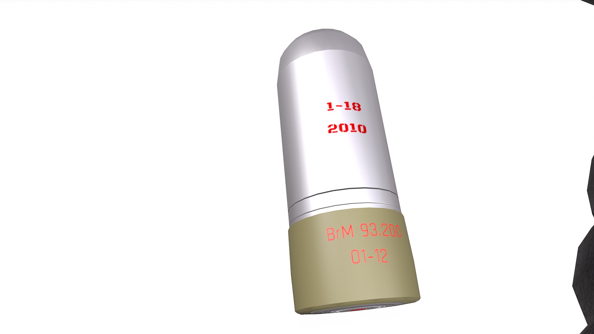 GM-94 Pump Action Grenade Launcher Low-poly PBR 3D Model - TurboSquid ...