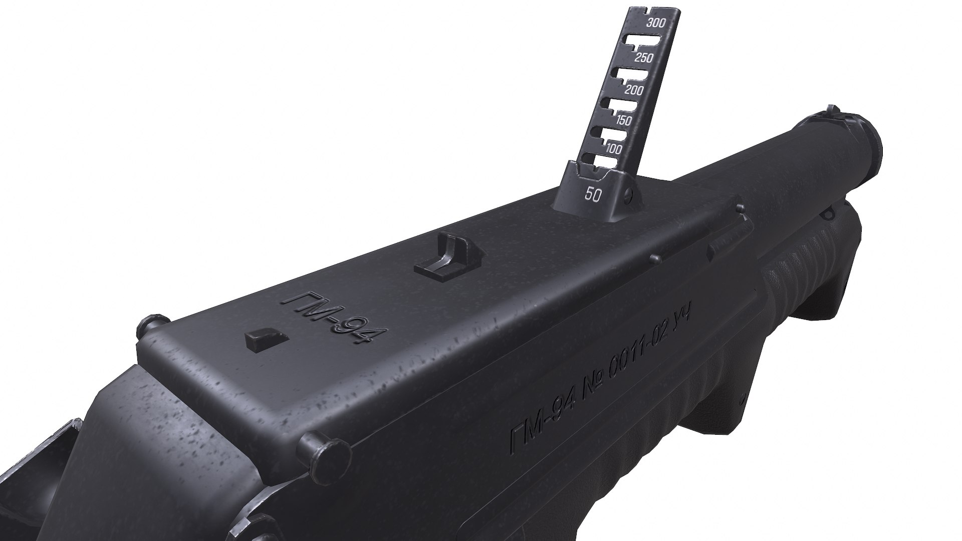 GM-94 Pump Action Grenade Launcher Low-poly PBR 3D Model - TurboSquid ...