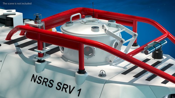 3D NATO Submarine Rescue System - TurboSquid 1771807