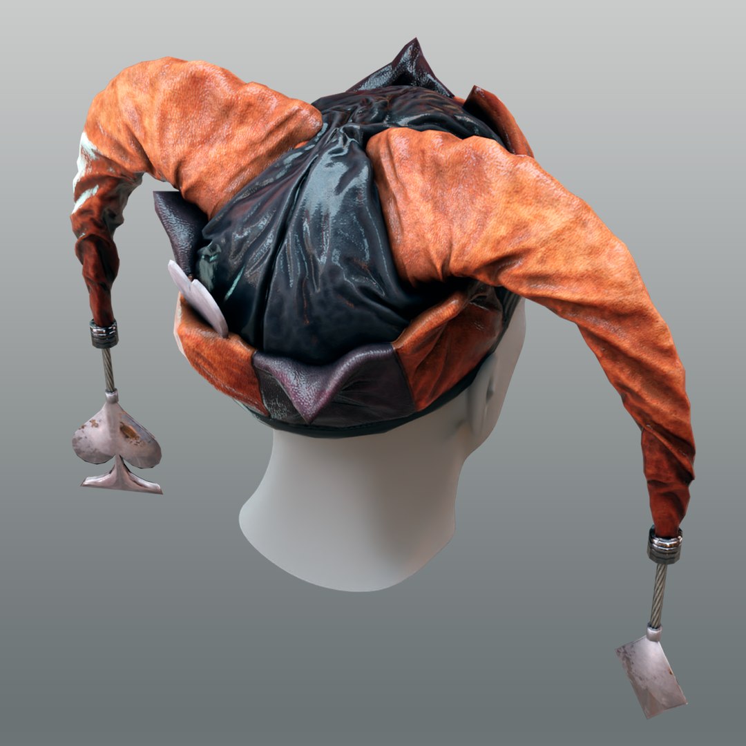 Jester Hat 3D Model - TurboSquid 1622522