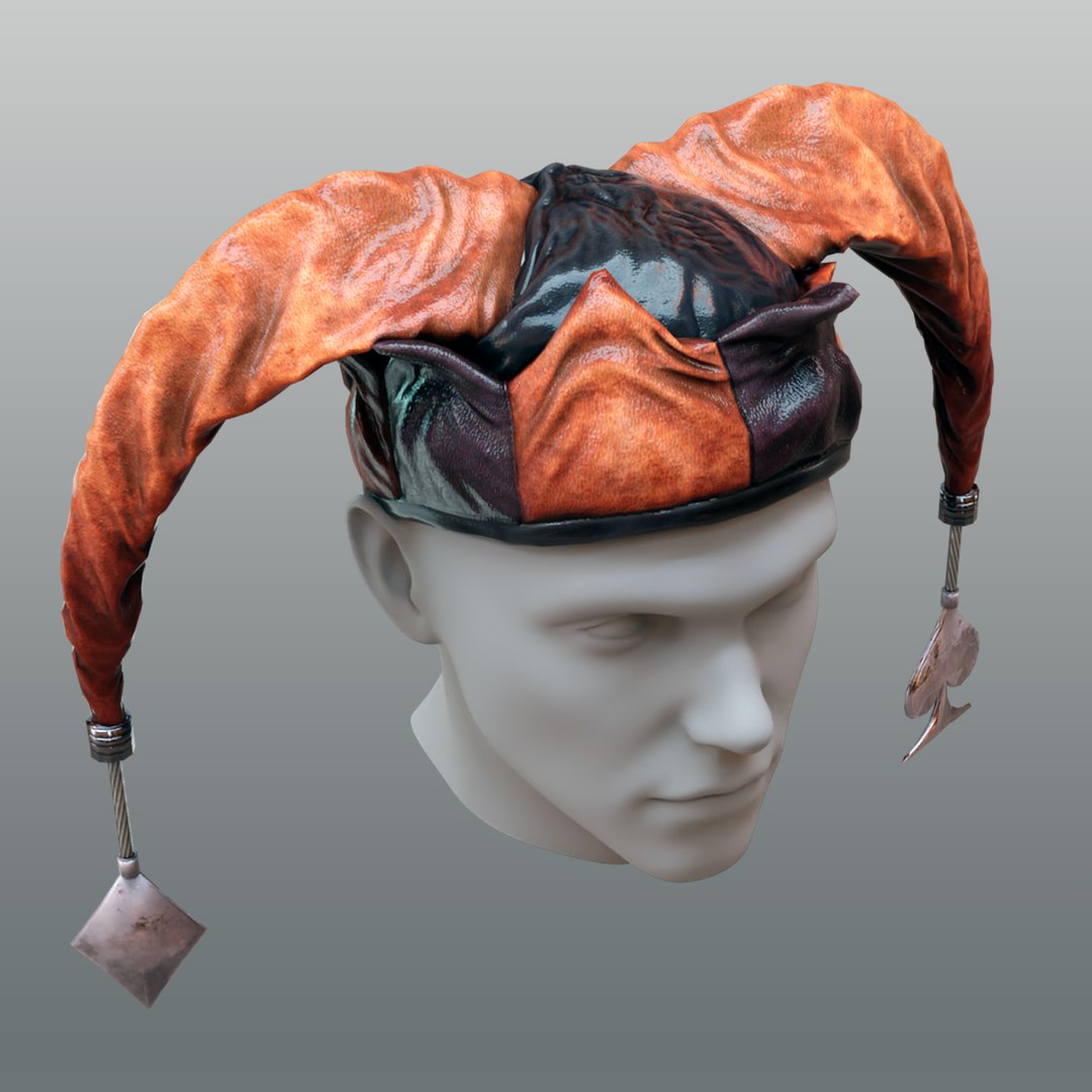Jester Hat 3D Model - TurboSquid 1622522