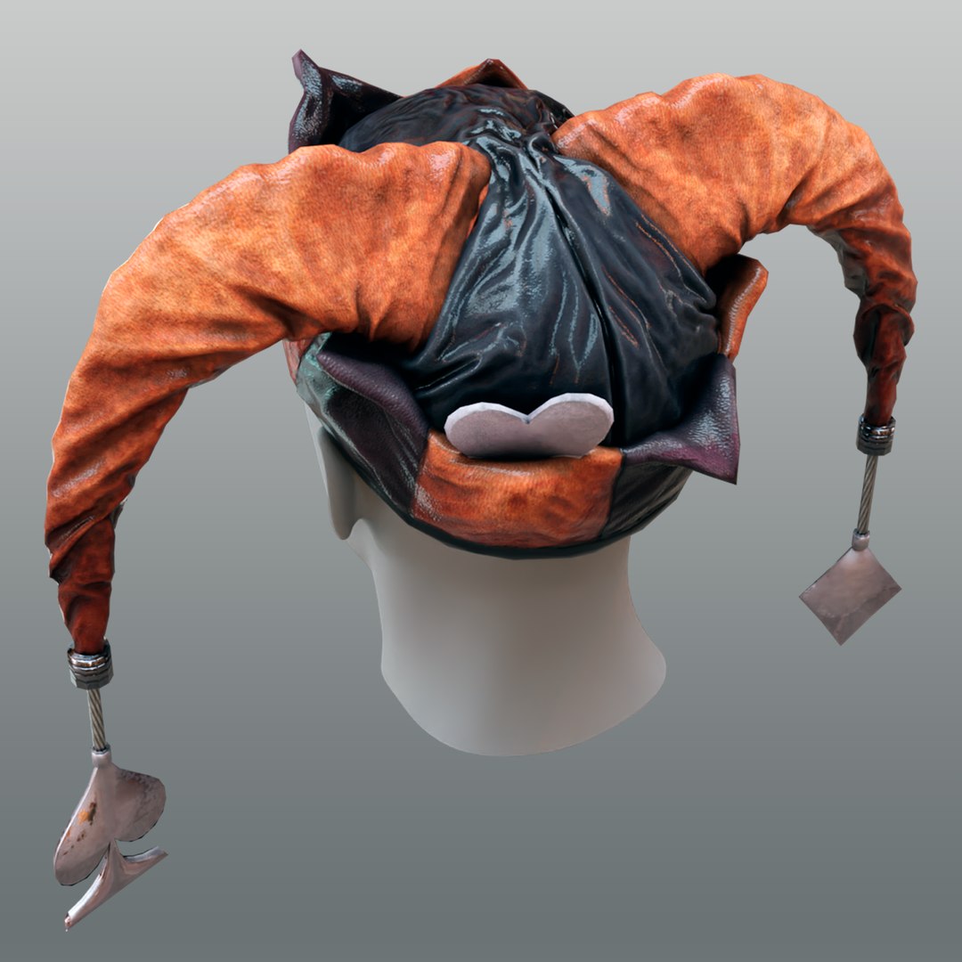 Jester Hat 3D Model - TurboSquid 1622522